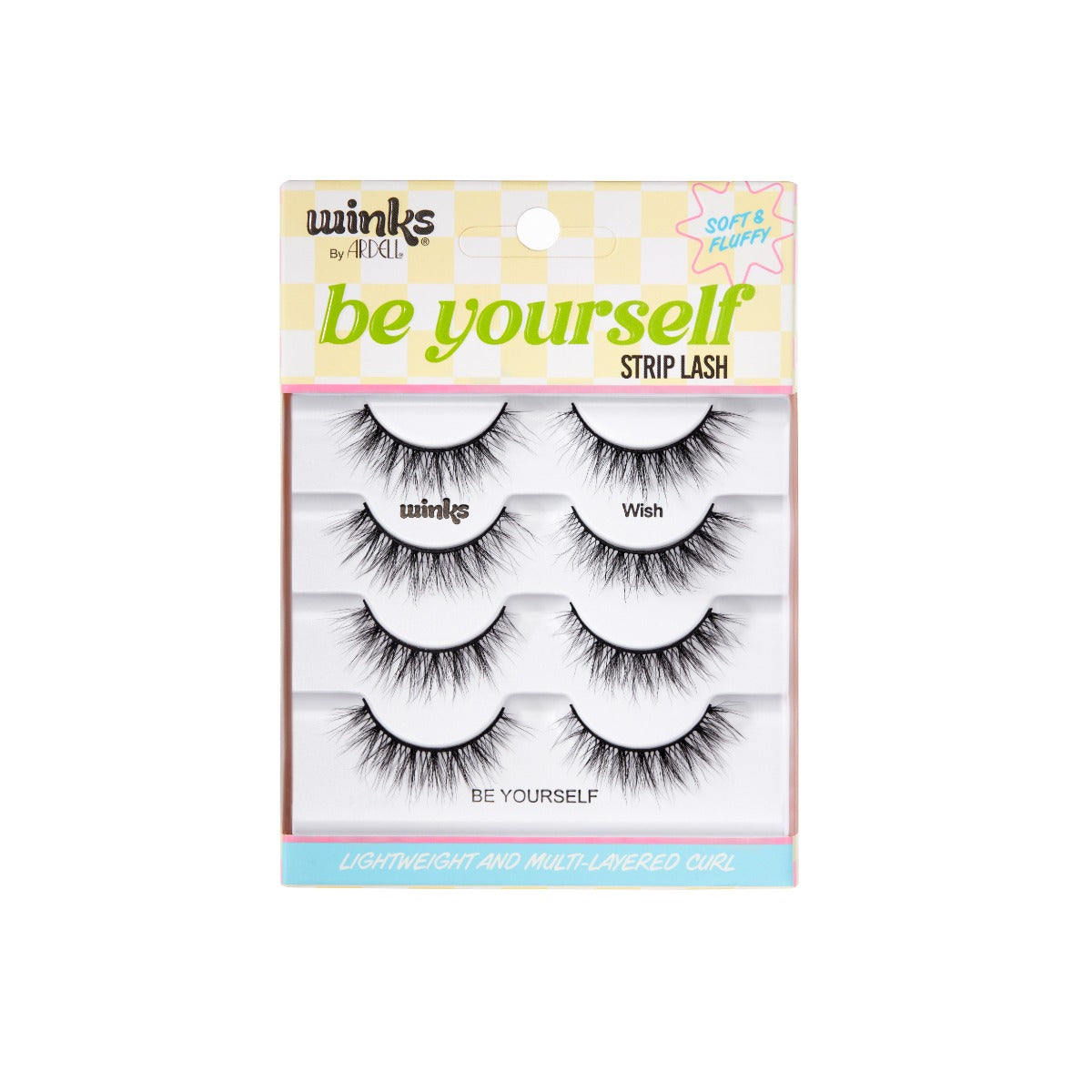 Winks Be Yourself – Wish (4 Pack) | Rounded Wispy Lashes