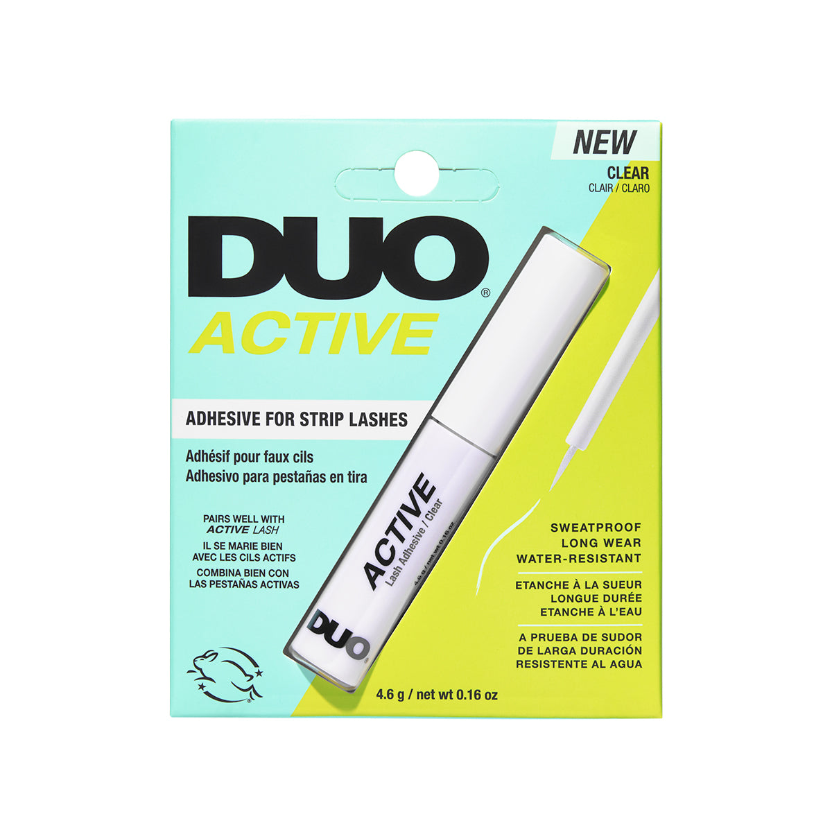 DUO Active Clear Adhesive – Sweatproof, Long-Wear Lash Glue
