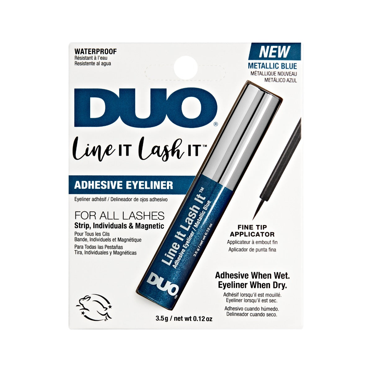 DUO Line It Lash It – Metallic Blue Eyeliner & Adhesive
